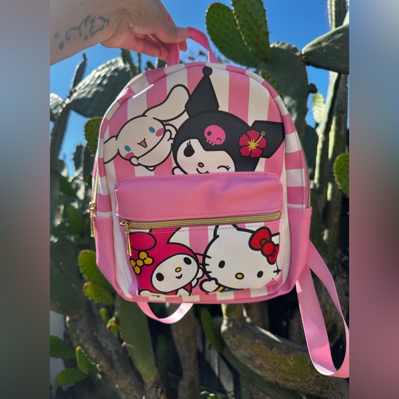 Sanrio | Bags | Sanrio Hello Kitty And Kuromi Pink Backpack | Poshmark